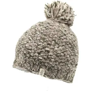 NIRVANNA DESIGNS Chunky Pom Beanie - Cocoa Combo