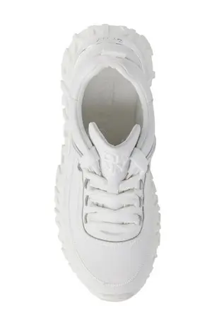 Dkny Lacombe Platform Sneakers - White