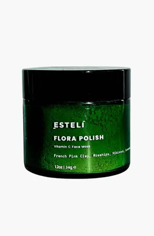 ESTELI Flora Polish Vitamin C Face Mask Face - Dark Green