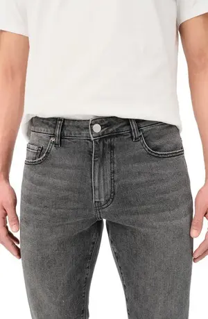 Warp + Weft Ams Slim Fit Jeans - Cliffside