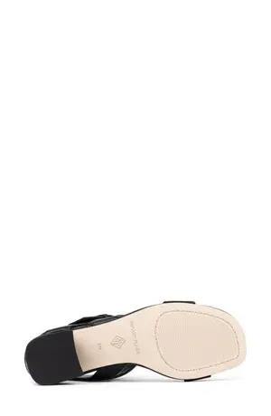 DONALD PLINER Vixi Ankle Strap Sandals - Black