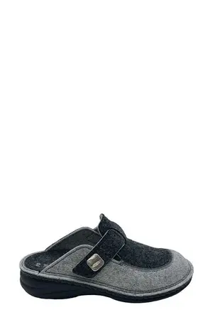 Finn Comfort Antholz Wool Clog - Anthracite