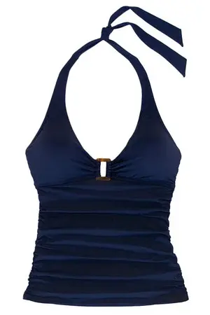 Helen Jon Tortoise Tankini - Navy