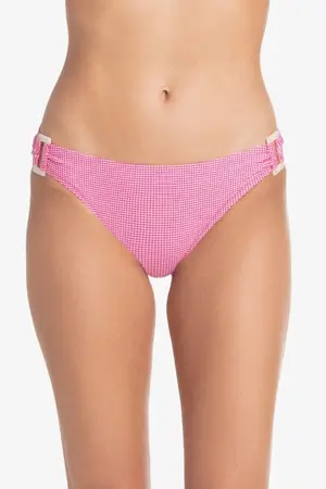 Helen Jon Hipster Bikini Bottom - Pink Gingham