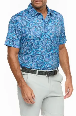 Robert Graham Neris Paisley Performance Polo