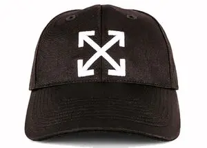 Off-White Arrow Baseball Cap - Black/white