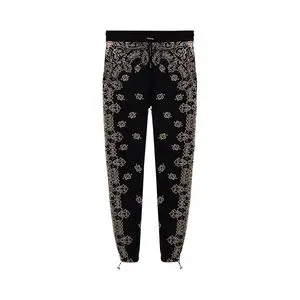 Amiri Bandana Bleach Sweatpants - Black