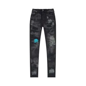Amiri All Over Repair Jean 'aged