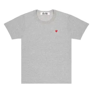 Play Comme Des Garcon Mini Heart T-shirt - Grey