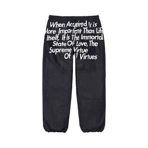 Supreme X Junya Watanabe X Comme Des Garçons Gore-tex Denim Pant - Blue