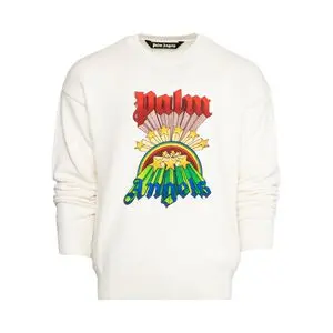Palm Angels Rainbow Sweater - Yellow