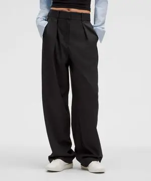 Lululemon High-rise Pleated Trousers