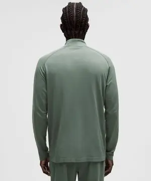 Lululemon Metal Vent Tech Half Zip - Willow Leaf/willow Leaf