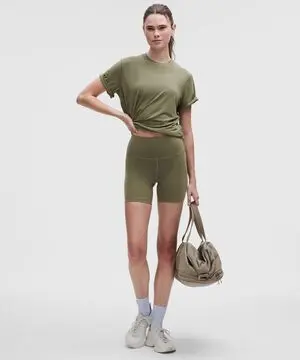 Lululemon Lululemon Jersey Training Short-Sleeve Shirt Bay Leaf