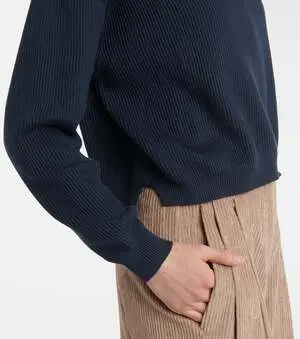 Brunello Cucinelli Cotton Polo Sweater