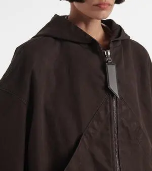 Attico Cotton Gabardine Bomber Jacket
