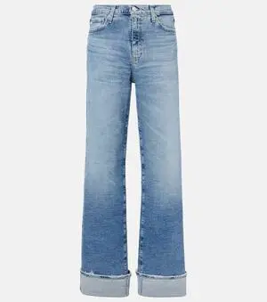 Ag Kora High-rise Wide-leg Jeans