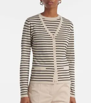 Max Mara Kenya Wool Cardigan - Beige