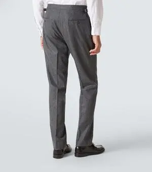 Thom Sweeney Wool Flannel Suit - Grey