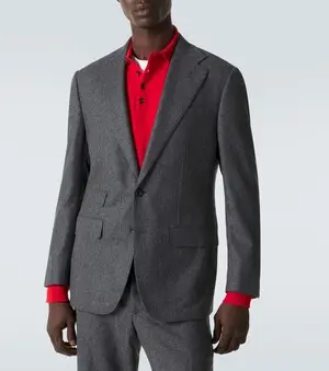 Thom Sweeney Wool Flannel Suit