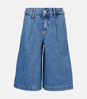 Ag Gran Canaria High-rise Wide-leg Shorts