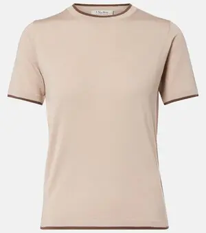 Max Mara Striped Wool T-shirt
