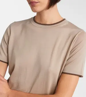 Max Mara Striped Wool T-shirt