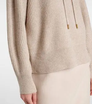 Max Mara Eccelso Wool And Cashmere Sweater - Beige