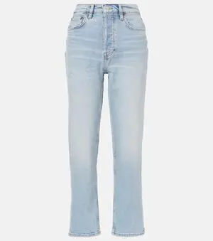 Re/done Button Detailed Jeans For Women