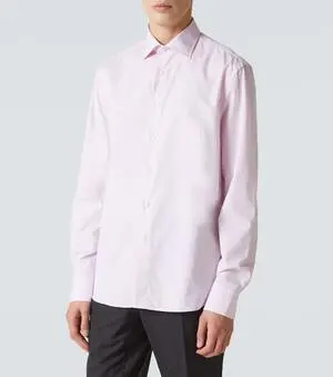 Canali Classic Cotton Oxford Shirt