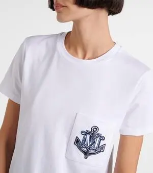 Max Mara Acacia Cotton T-shirt - White