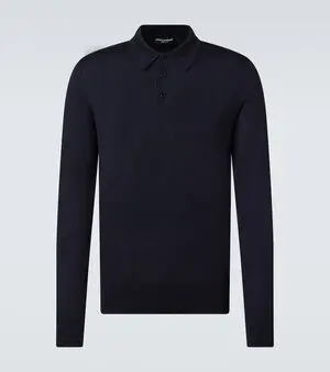 Dolce & Gabbana Silk Polo Shirt