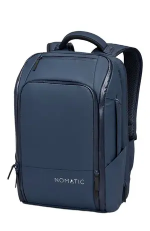 NOMATIC Water Resistant Expandable Travel Backpack - Navy - 20l