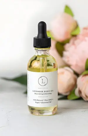 LIZUSH Lavender Body Oil - None