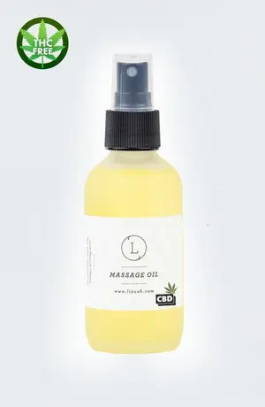 LIZUSH Aromatherapy Eucalyptus Cbd Massage Oil - None