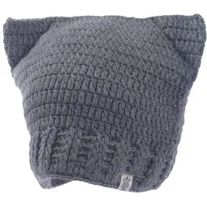 NIRVANNA DESIGNS Wool Ear Hat - Grey