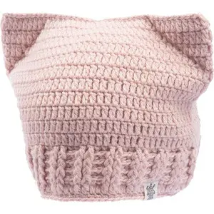 NIRVANNA DESIGNS Wool Ear Hat - Pink Quartz