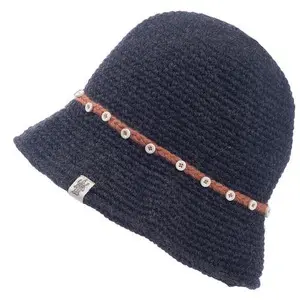 NIRVANNA DESIGNS Nirvana Designs Emily Sun Hat Charcoal