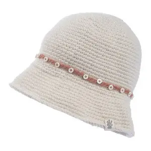NIRVANNA DESIGNS Emily Sun Hat - White