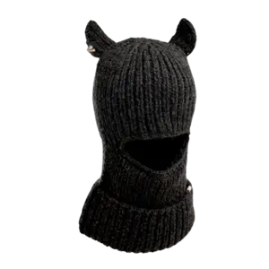 NIRVANNA DESIGNS Hood With Horns