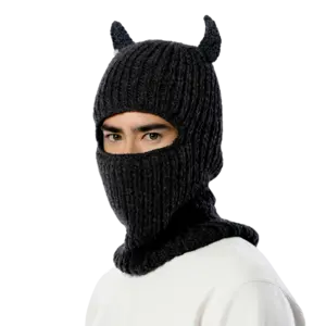 NIRVANNA DESIGNS Hood With Horns