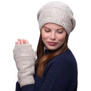 NIRVANNA DESIGNS Checkered Handwarmers - Charcoal