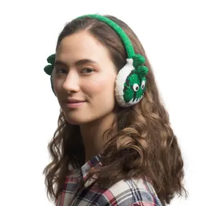 NIRVANNA DESIGNS Dinosaur Earmuffs - Green