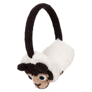 NIRVANNA DESIGNS Cheeta Monkey Earmuffs - White