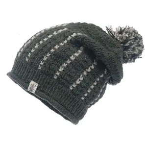 NIRVANNA DESIGNS Ferry Slouch Beanie - Olive