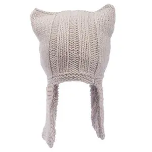 NIRVANNA DESIGNS Nirvana Designs Illyrian Helmet Earflap Hat Linen