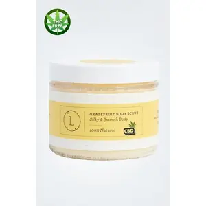 LIZUSH Cbd Grapefruit Body Salt Scrub - None