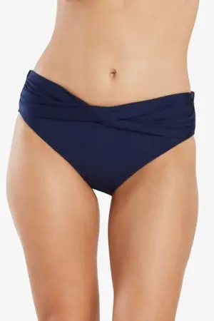 Helen Jon Twist Front Hipster - Navy