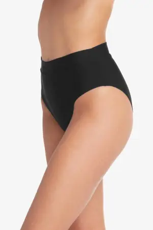 Helen Jon Soft Band High Waisted Bottom - Black