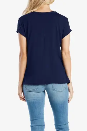 Helen Jon Classic Tee - Navy